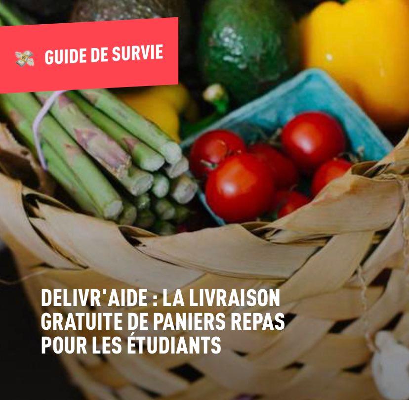 Diffuz - Livraison de Kits Alimentaire/Livre/High-Tech aux étudiants