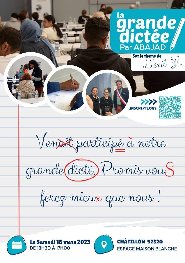 Diffuz - La Grande Dictée : deviens volontaire cette année